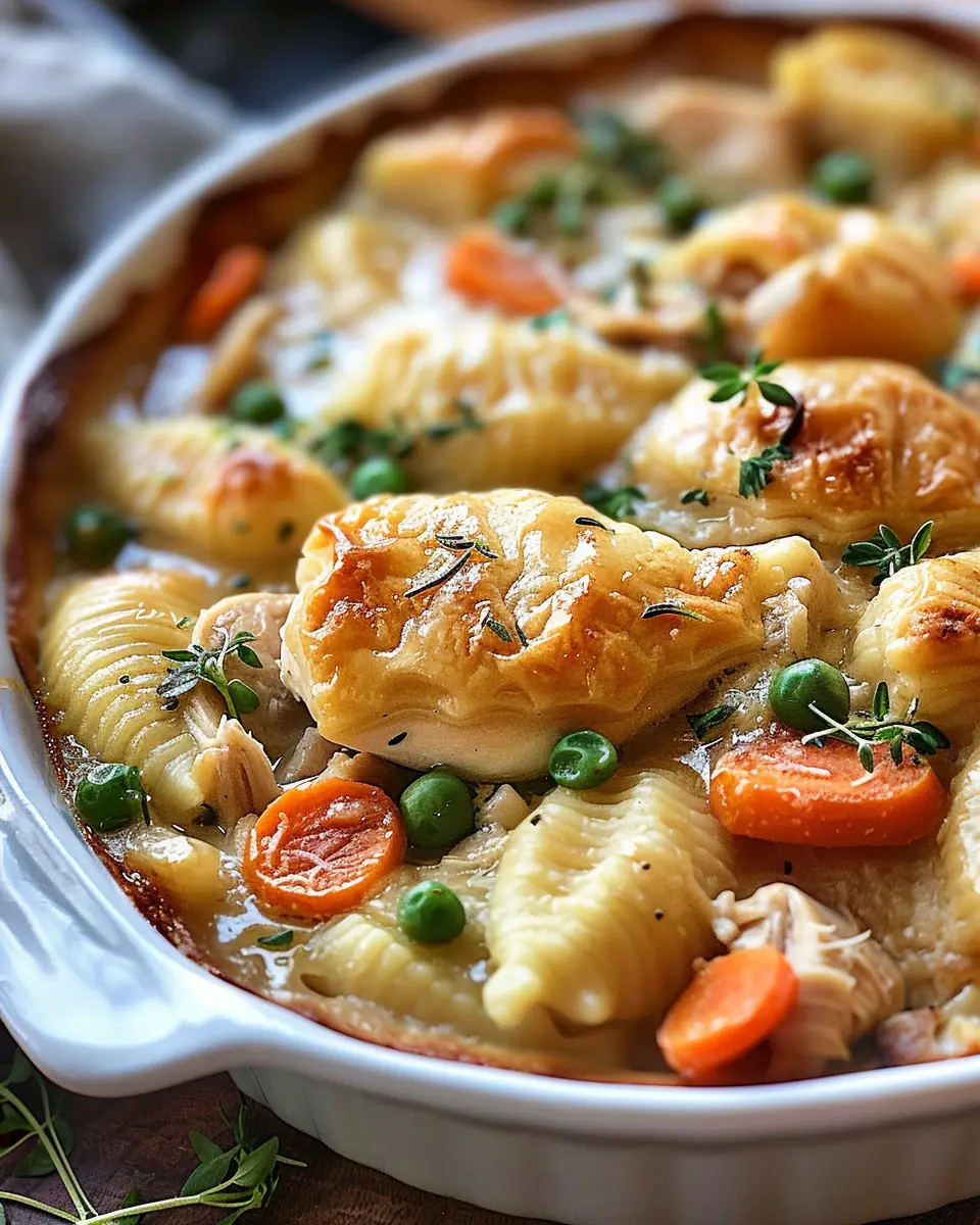 one pot gnocchi chicken pot pie